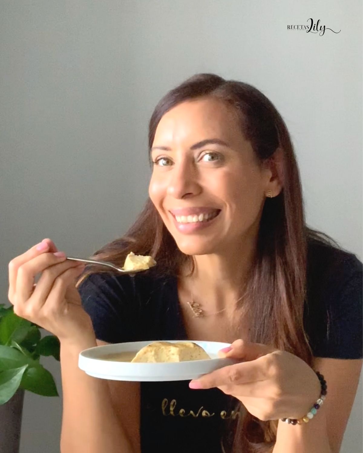 Flan casero en el microondas - Recetas Lily