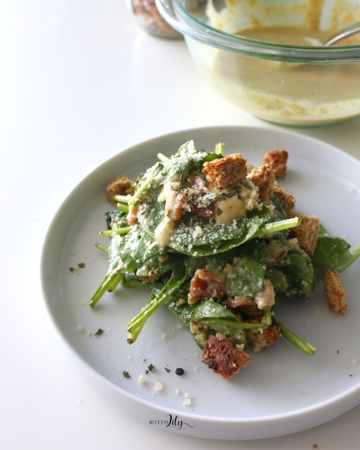 Ensalada césar - Recetas Lily