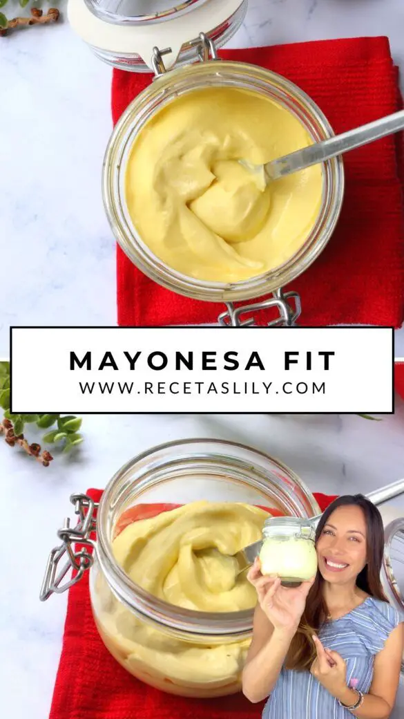 Mayonesa saludable Proteica - Recetas Lily